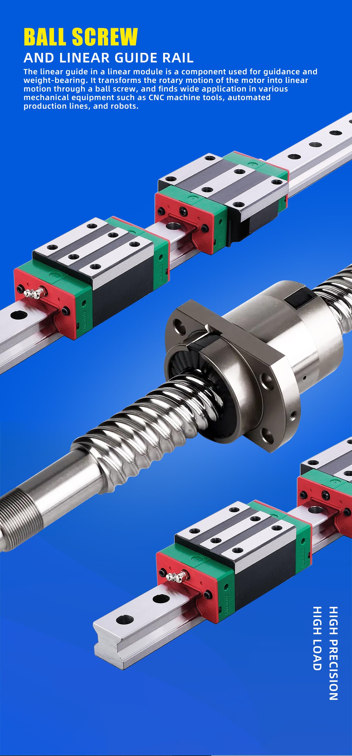 Linear module (Linear actuator) ball screw - Shenzhen Jufeng Jingke ...